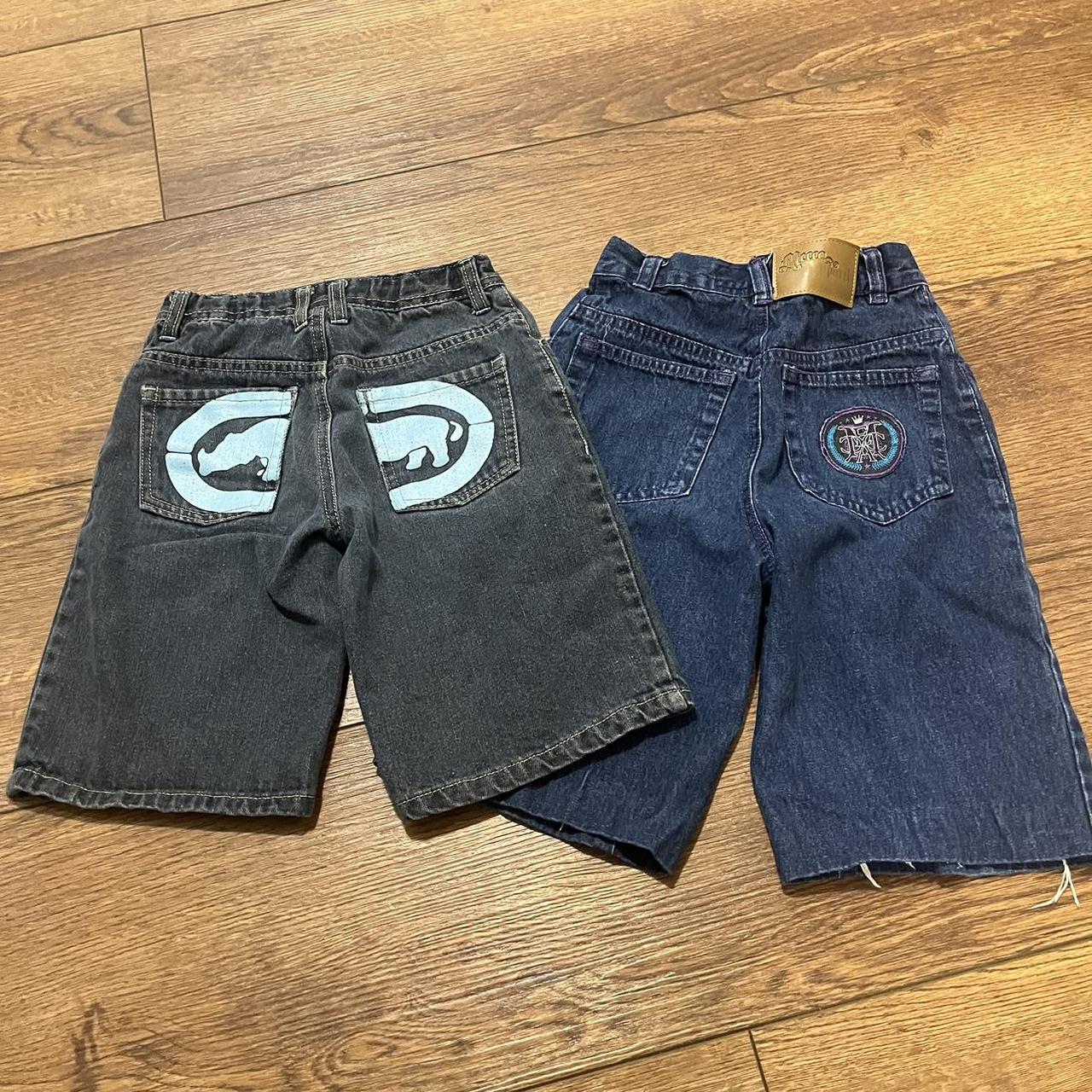 2 Y2K jorts super fire and baggy Really good... - Depop