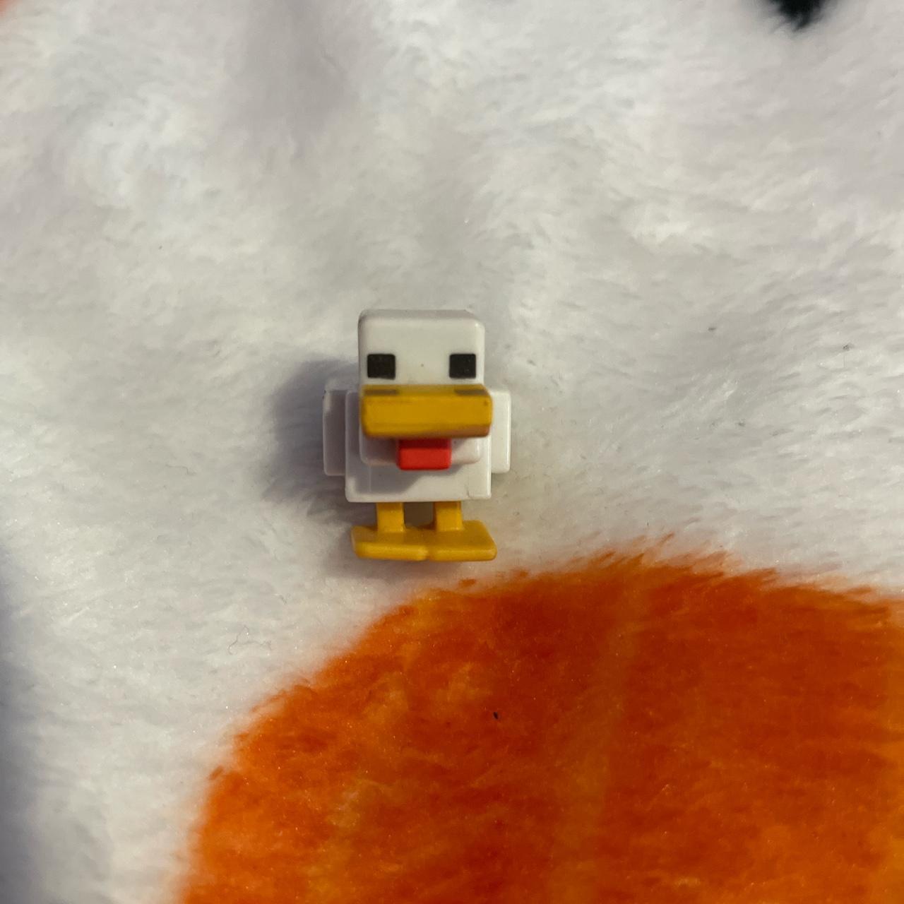 Small Minecraft Chicken Toy Collectible - Depop
