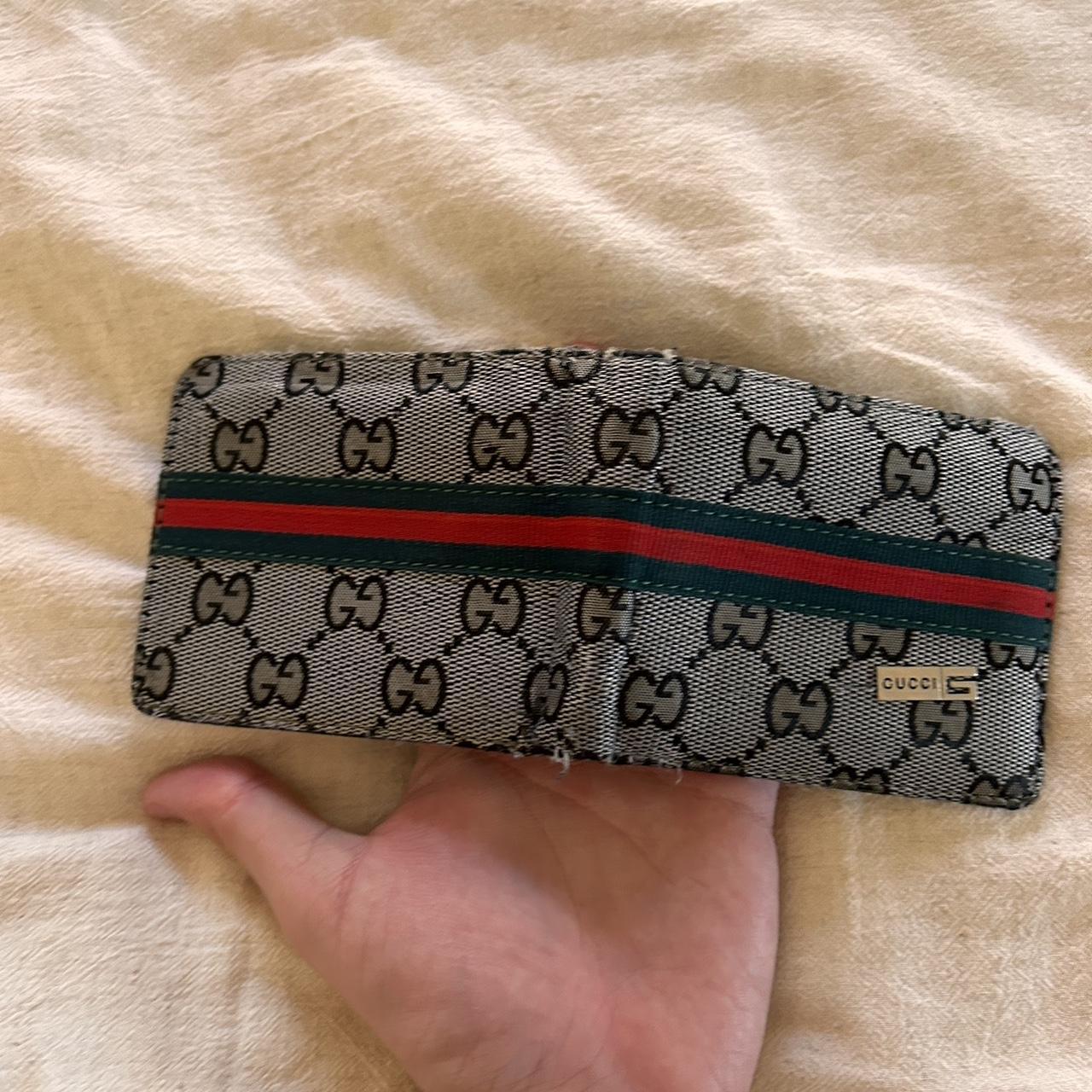 Gucci Wallet (REP) Lite Grey Gucci wallet, lots of... - Depop
