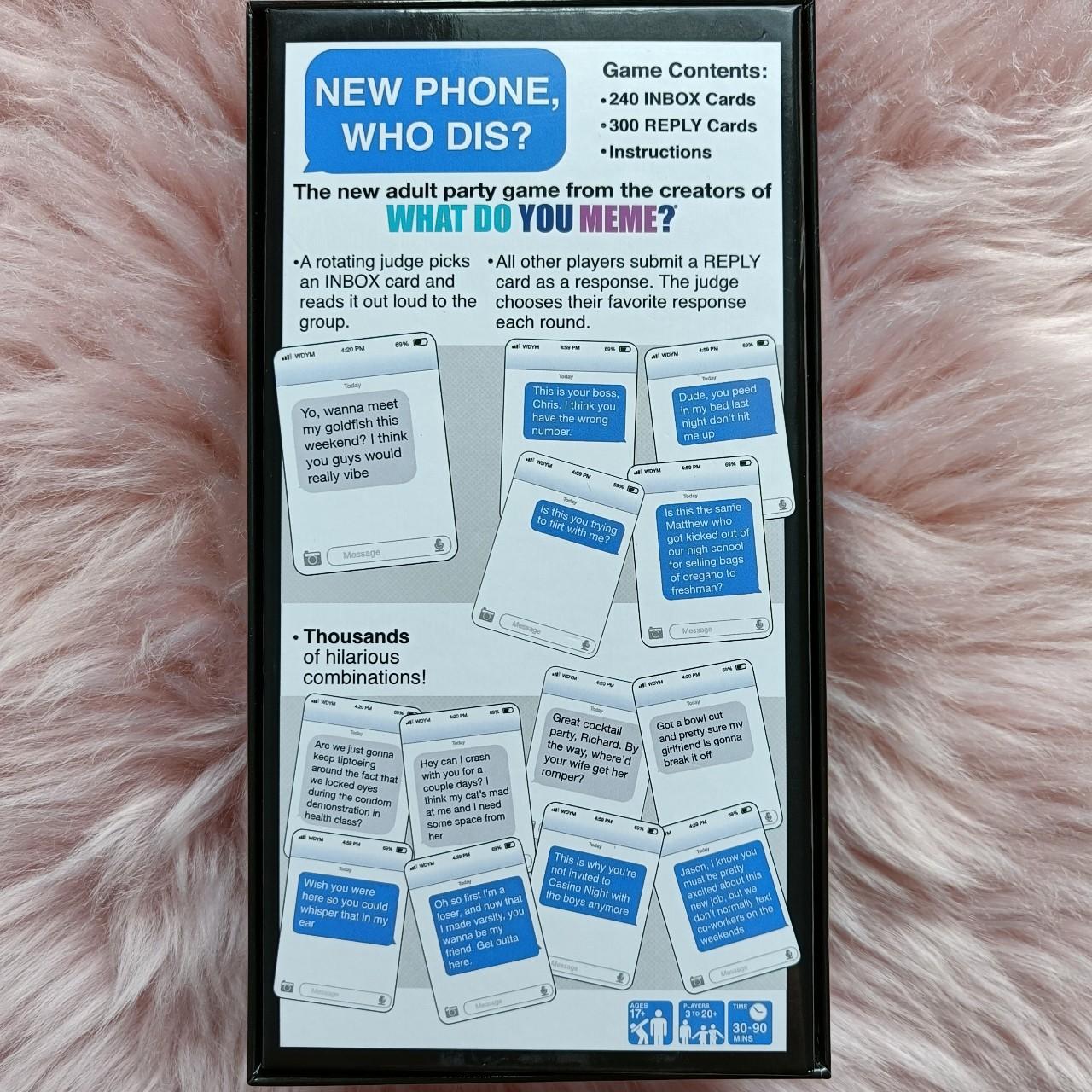 New Phone Who Dis? - Card game! It's a great game... - Depop