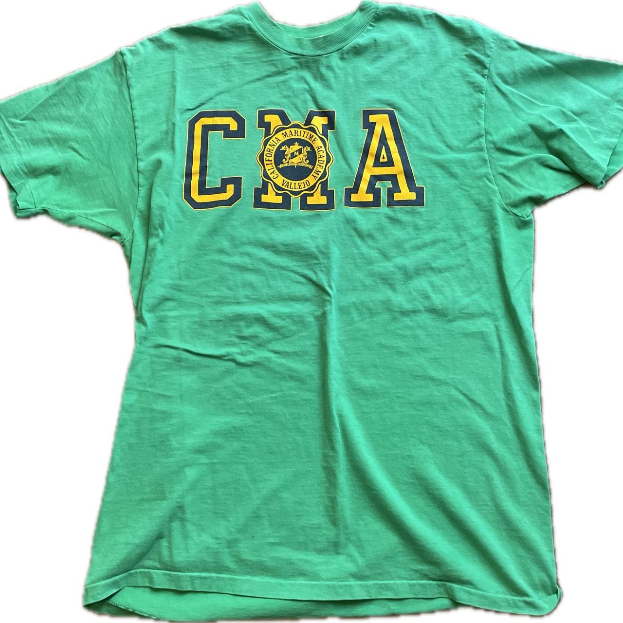 90’s California maritime Academy T-shirt - Depop