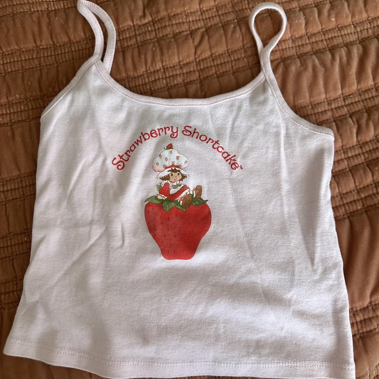 Strawberry shortcake tink top Size: S | Depop