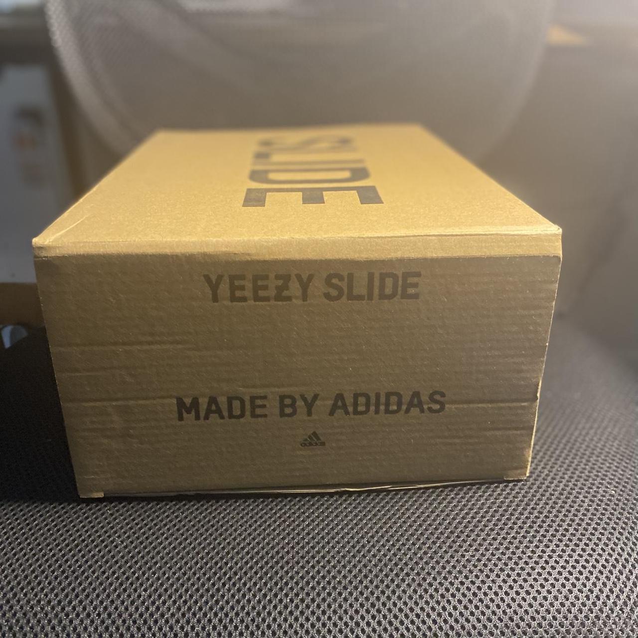 •Yezzy Slides (Black) •Brand New •Box Included... - Depop