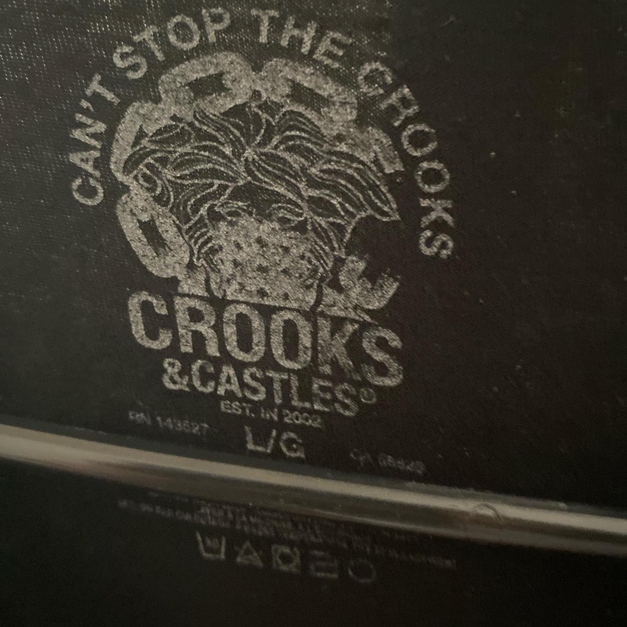 Crooks & Castles Kush & Cavier Gang tee - black and... - Depop