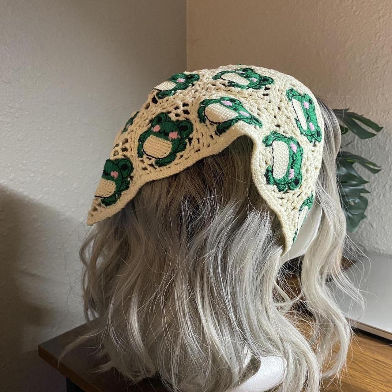 Frog Bandana 🐸 Good condition Super adorable... - Depop