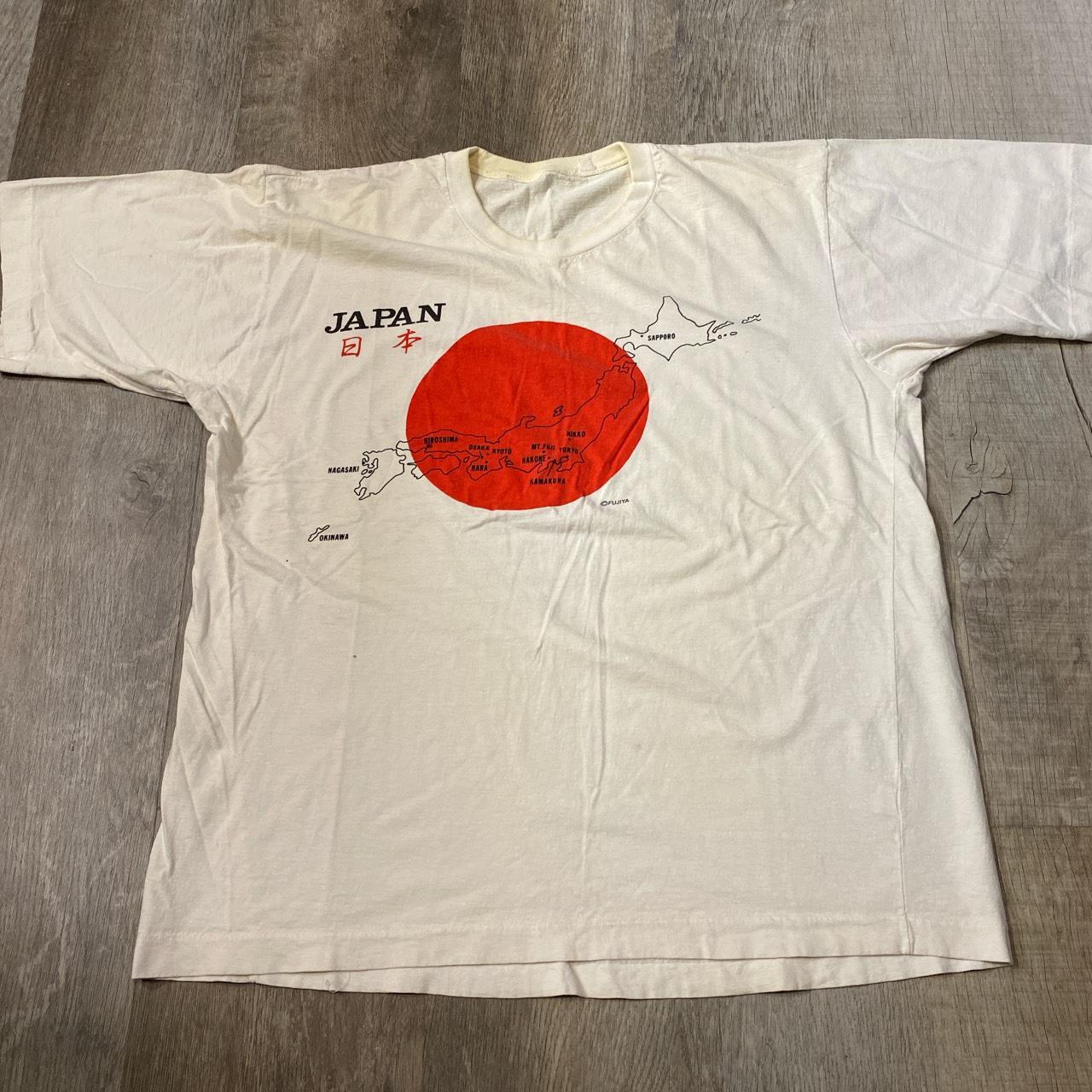 Vintage 90s Japan t shirt Minor flaws... - Depop
