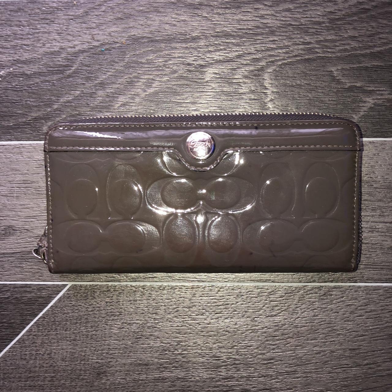 Coach Women's Grey Wallet-purses | Depop
