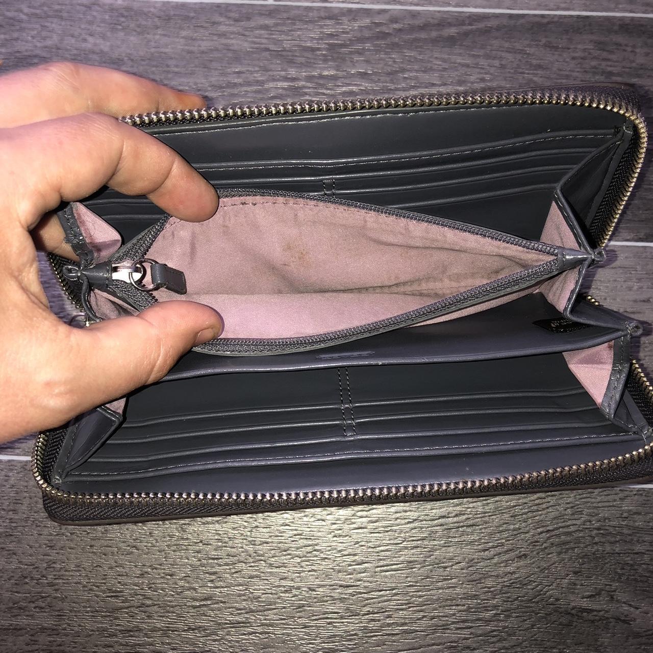 Coach Women's Grey Wallet-purses | Depop