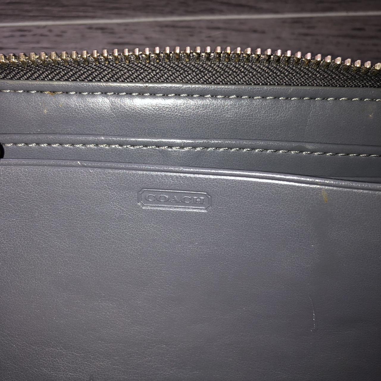 Coach Women's Grey Wallet-purses | Depop