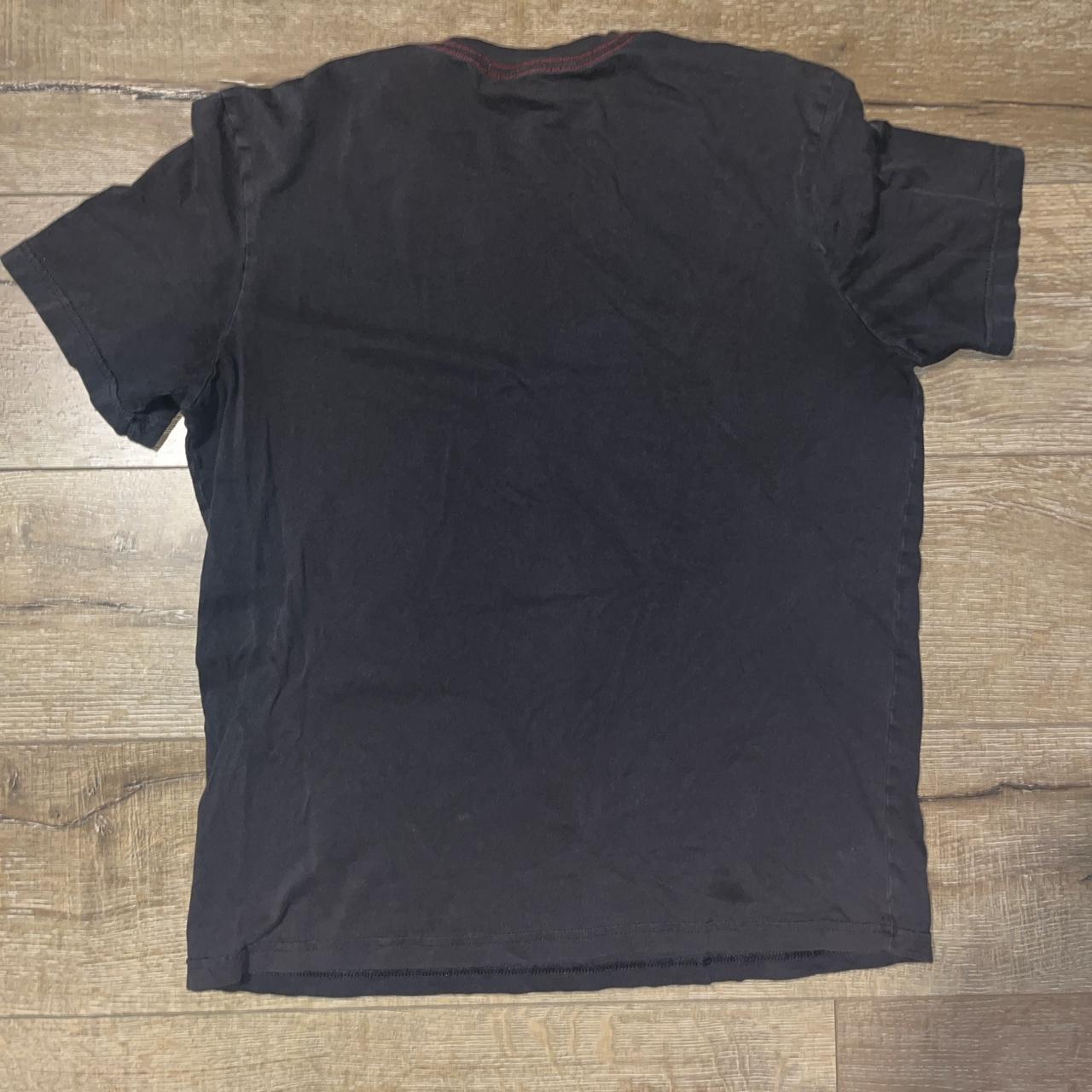 Grey RVCA Shirt. Super cool design. Retro. Skater.... - Depop