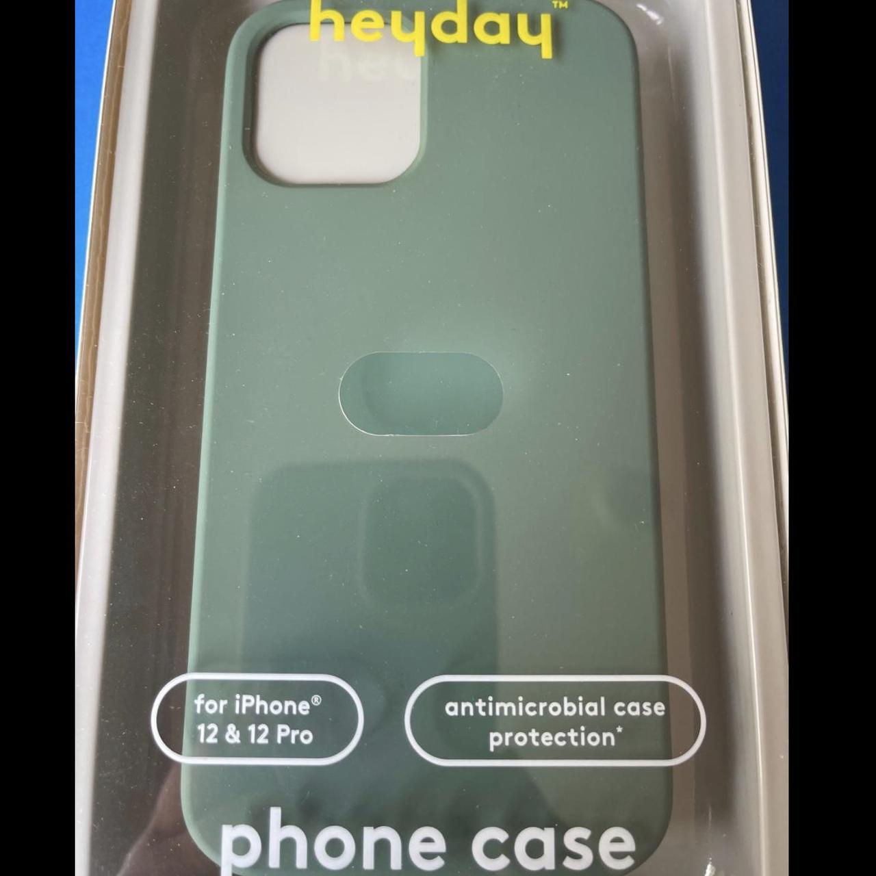 HEYDAY ANTIMICROBIAL PHONE CASE - GREEN SILICONE... - Depop