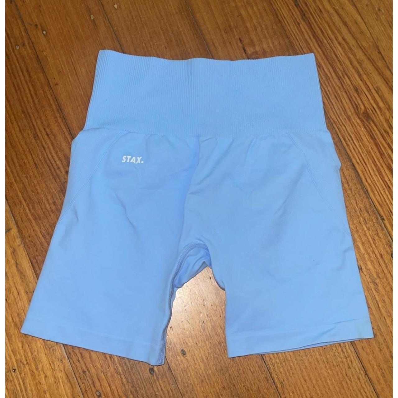 STAX Premium Seamless Midi bike shorts. Size M would... - Depop