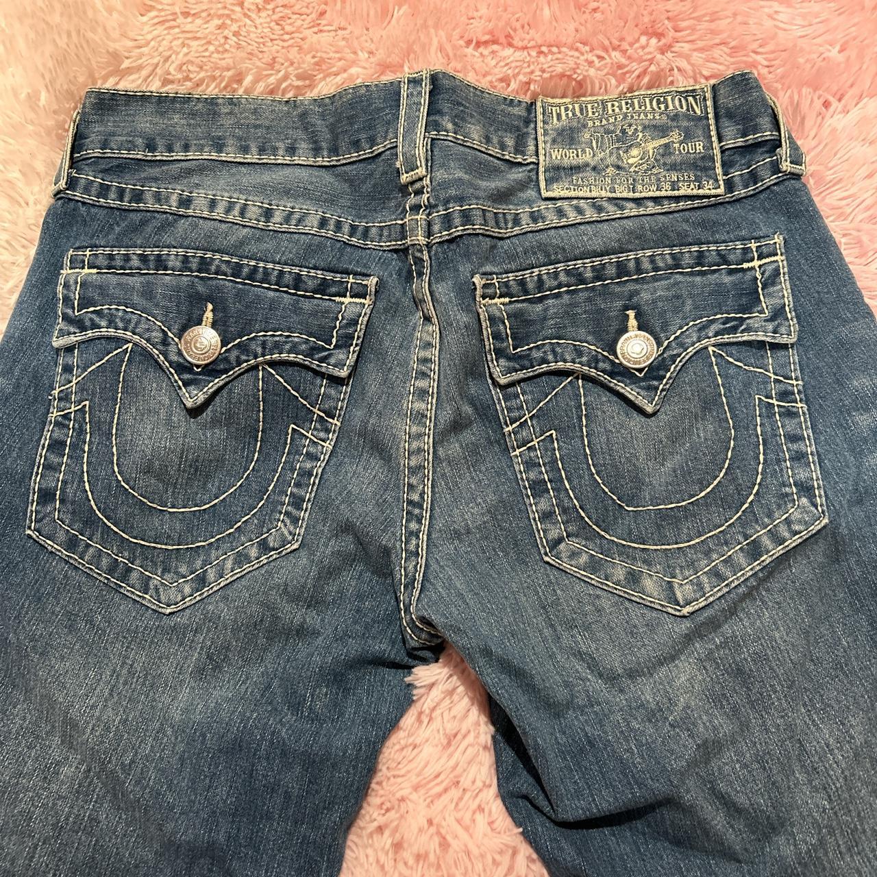 True Religion Billy Big T Jeans Size 36W X... - Depop