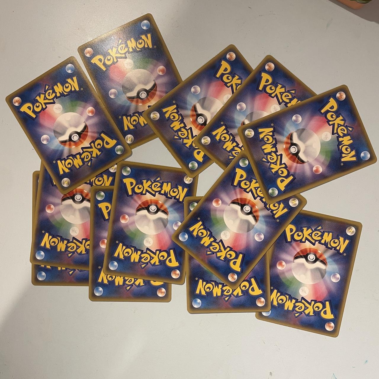 Japanese Pokémon card set energy + Pokémon cards all... - Depop