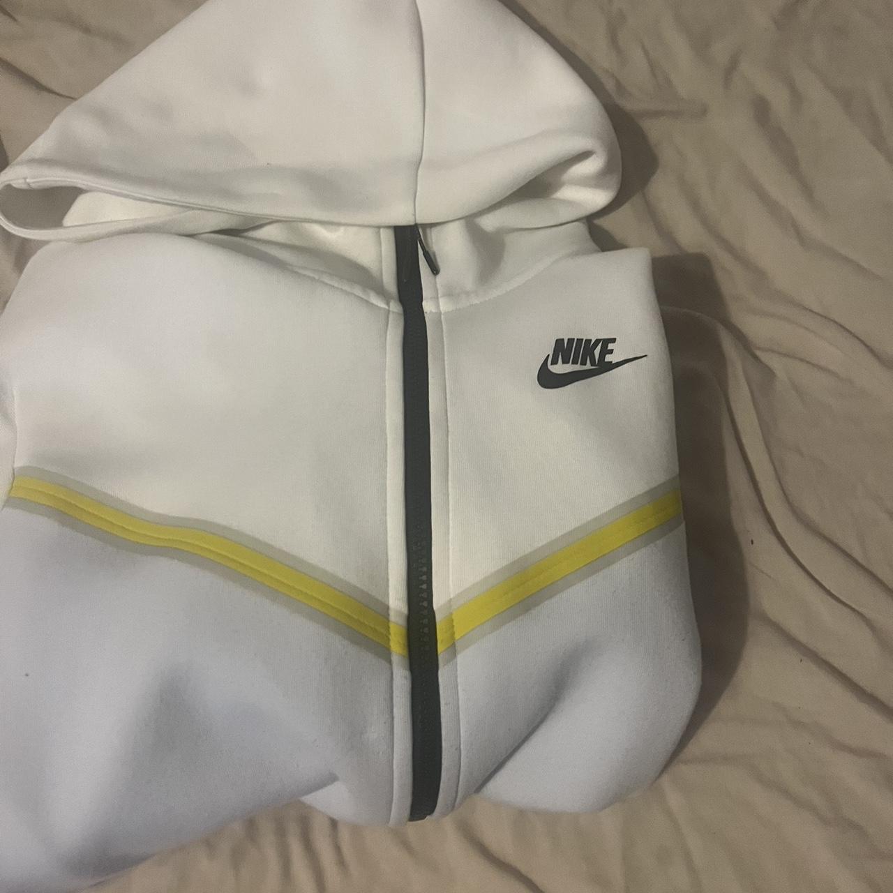 yellow tech fleece - Depop