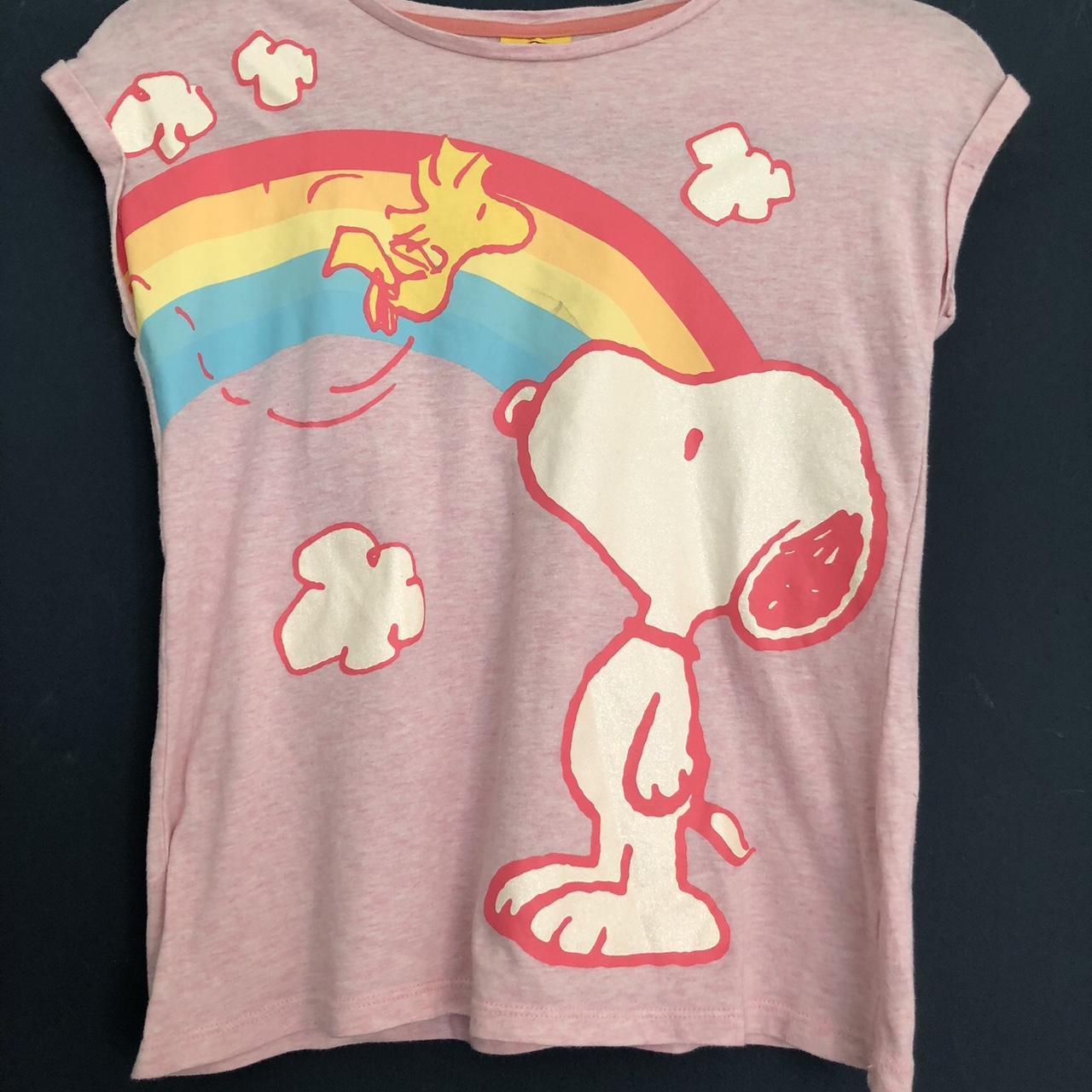 Tiny Snoopy T! App size 6-8. Kidcore. Boho. By... - Depop