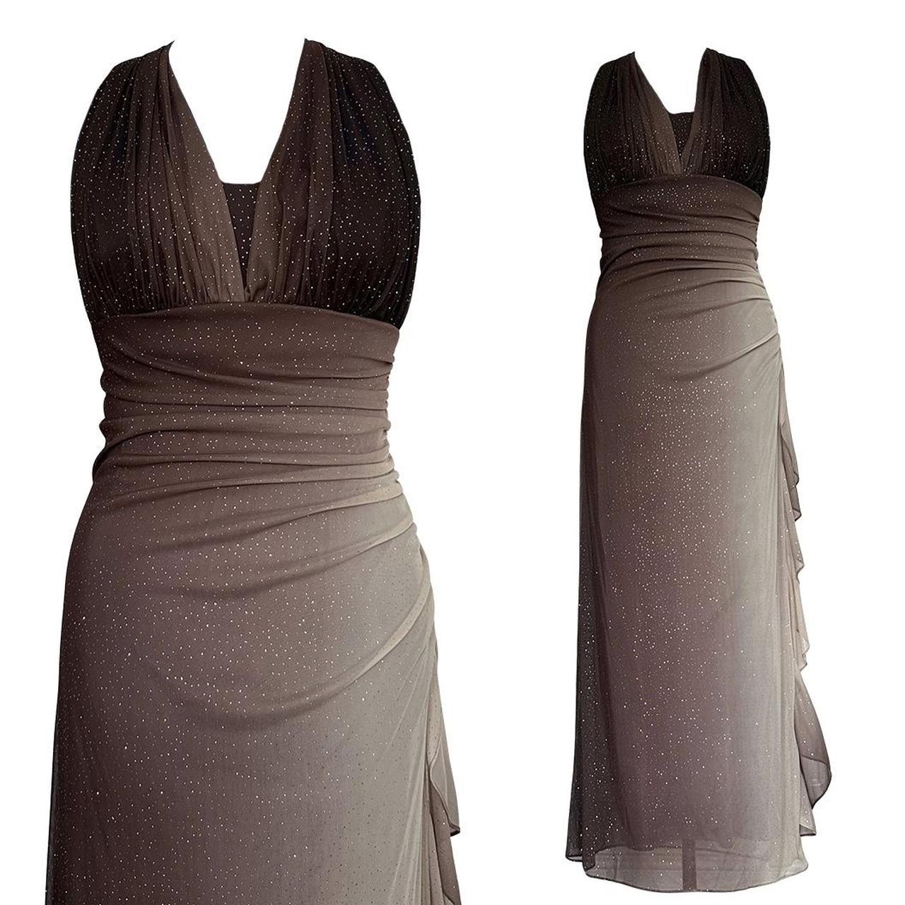 SKU K13 Ombré Gothic Mesh Evening Dress Prom Dress... | Depop