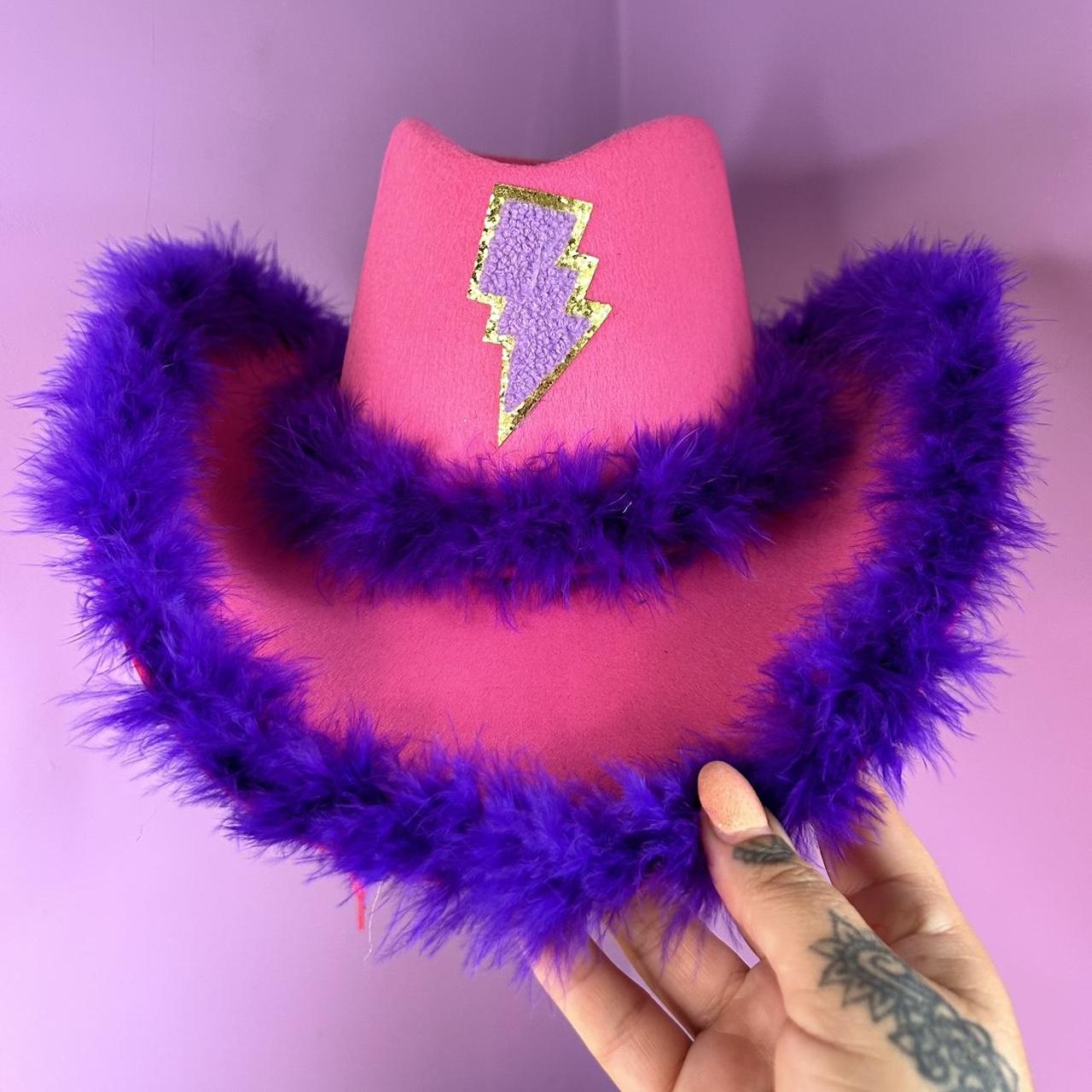 Handmade festival rodeo rave cowgirl cowboy hat. ... - Depop