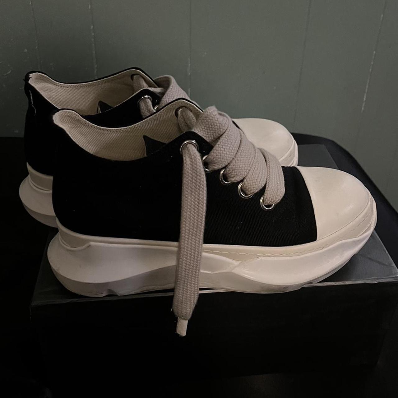 Rick Owens jumbo lace Abstract low - Depop
