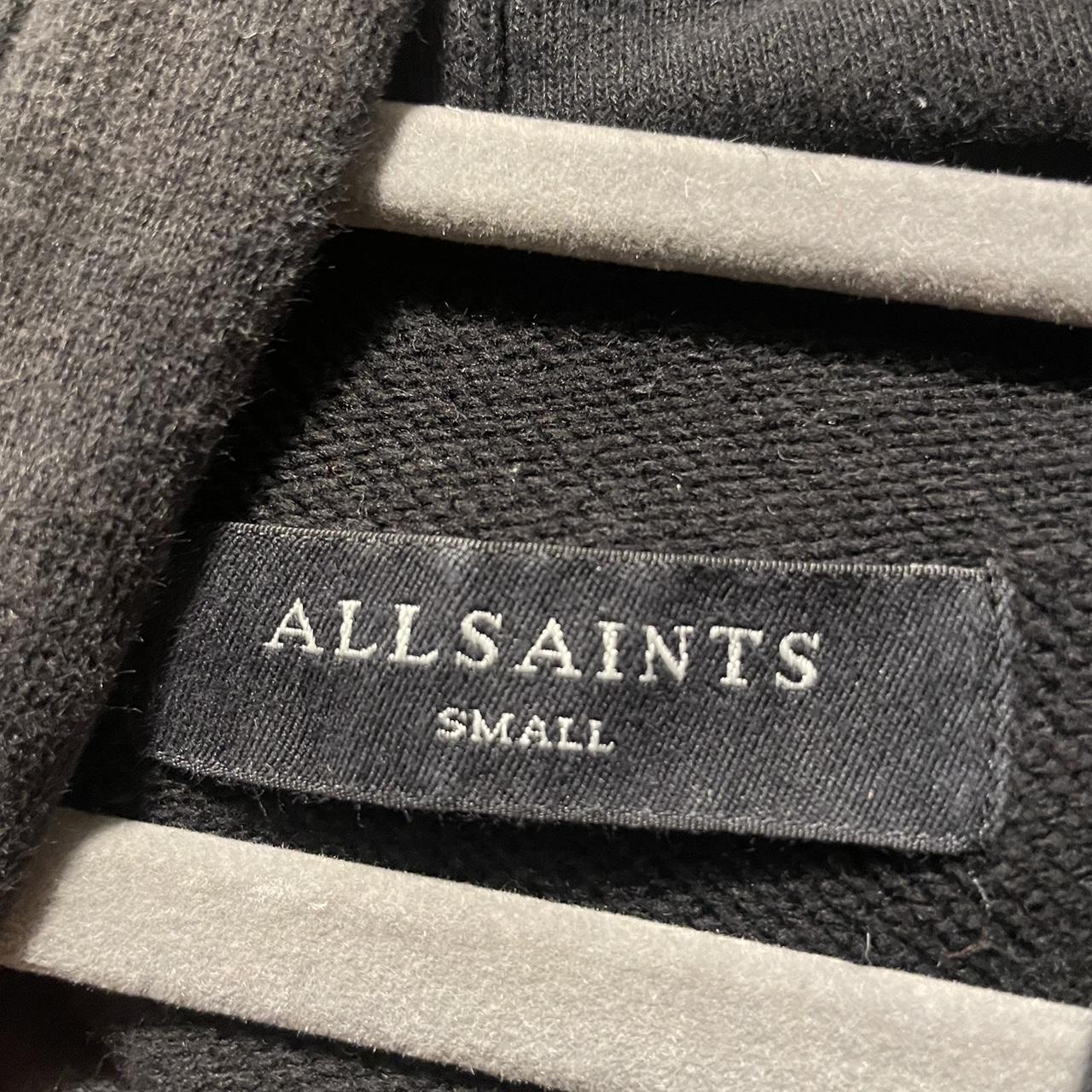 Black All Saints hoodie Size small Good... - Depop