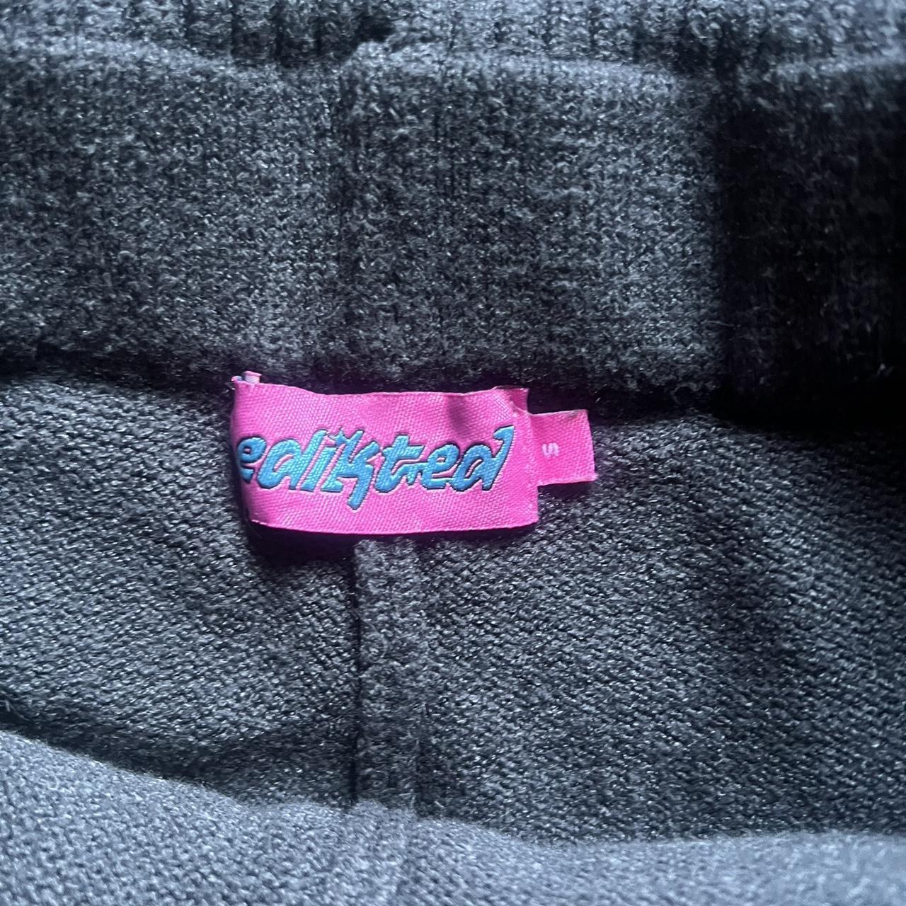 Edikted Knit Flared Grey Leggings Size S I’m 5’3... - Depop