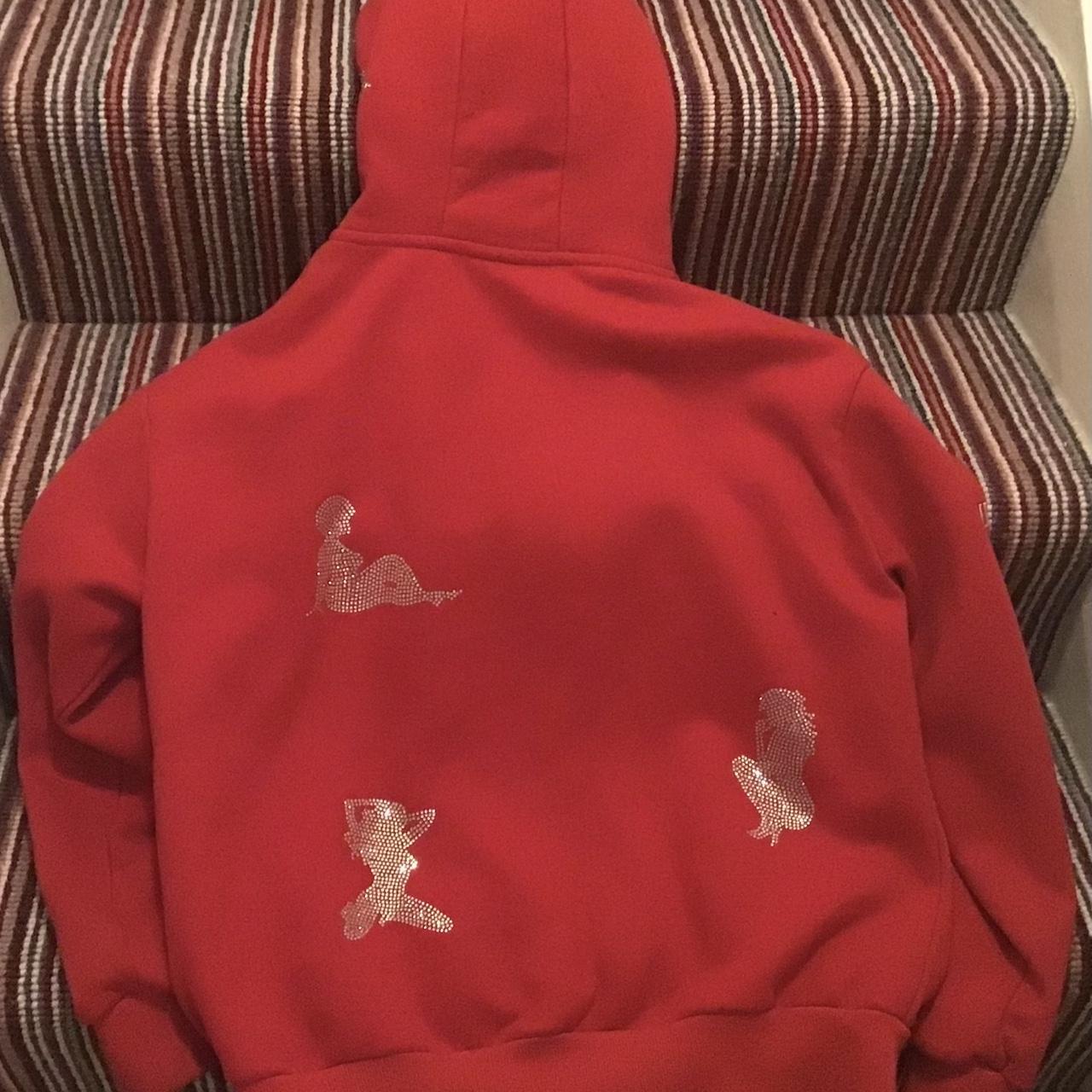 Named collective tracksuit. Size XS Red! Great fit... - Depop