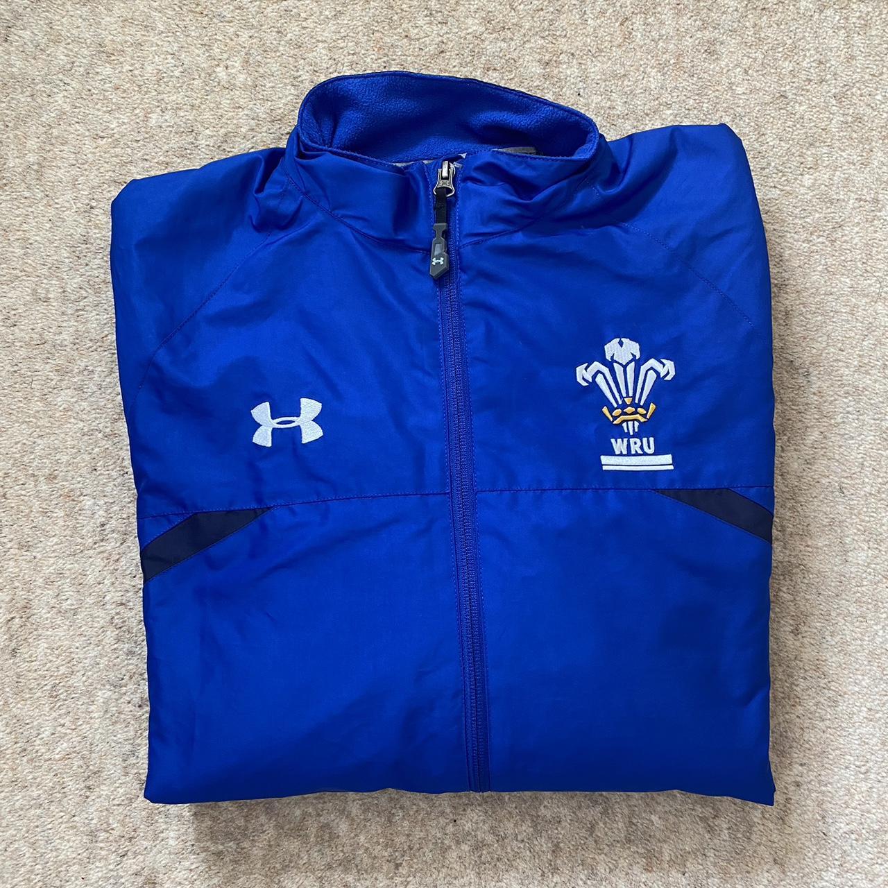 Under armour wales rugby jacket. Size medium and in... - Depop
