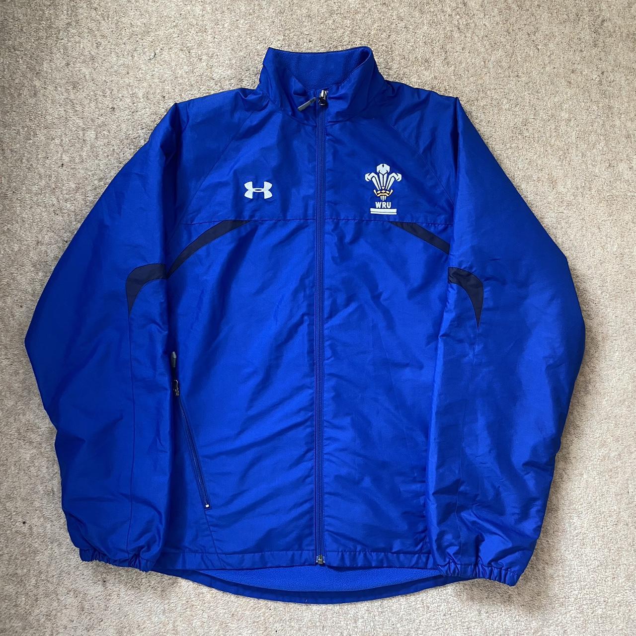Under armour wales rugby jacket. Size medium and in... - Depop