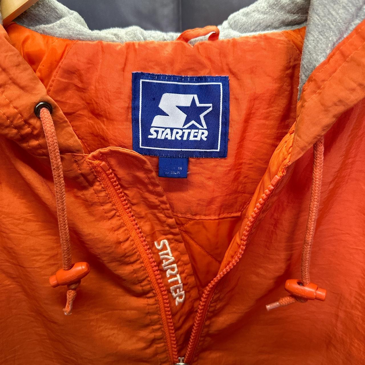 90s Clemson Starter Jacket great shape / small... - Depop