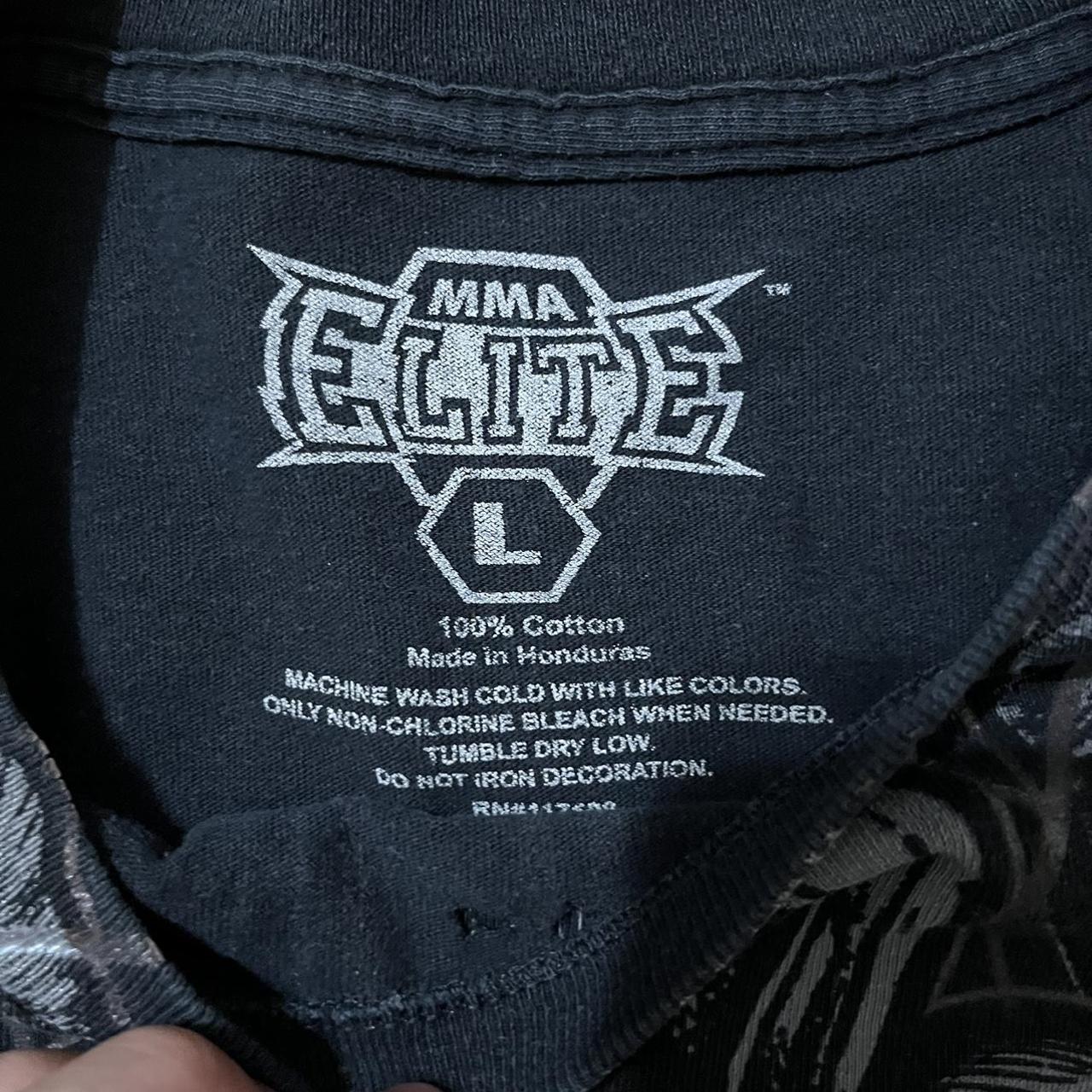 MMA elite skull wings tee / Thrifted / Large / Good... - Depop