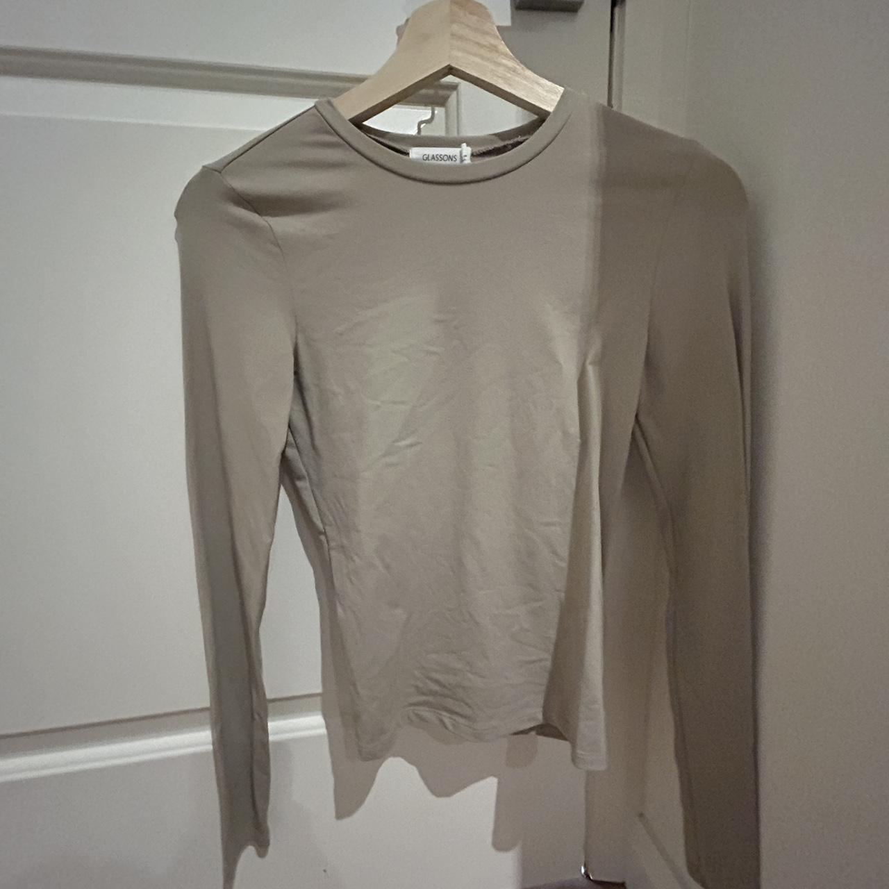 glassons super soft longline top size:s - Depop
