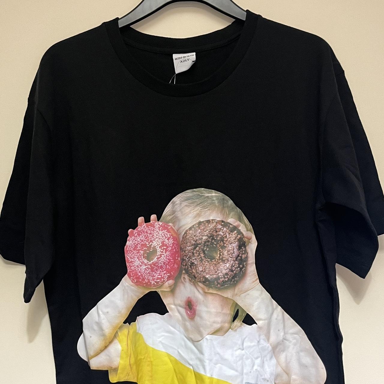 Black Acme de la vie T-shirt Unisex, oversized.... - Depop