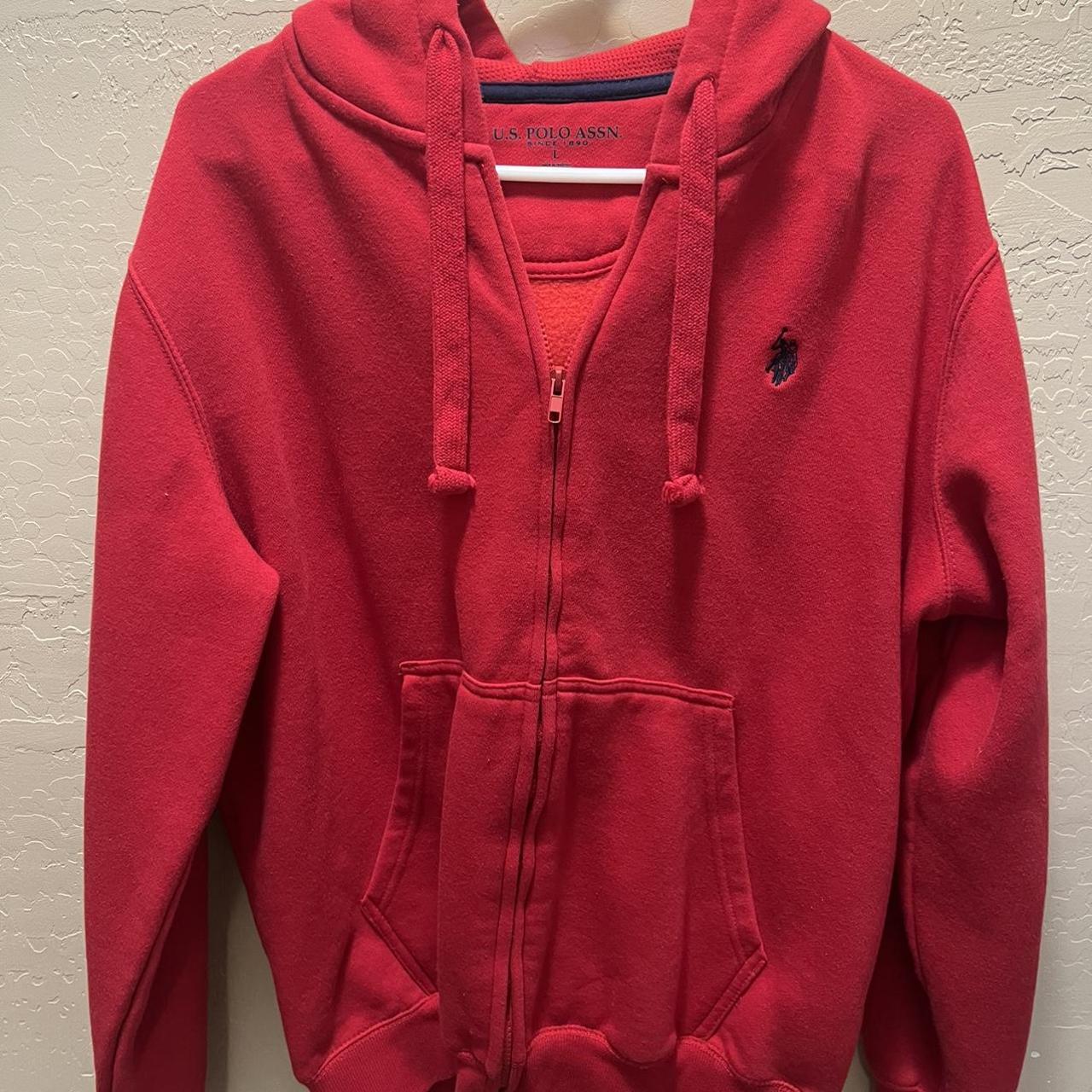 U.S polo zip up sweater - Depop
