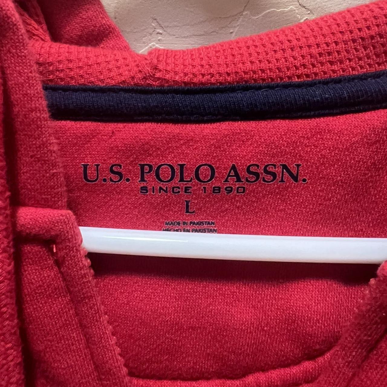 U.S polo zip up sweater - Depop