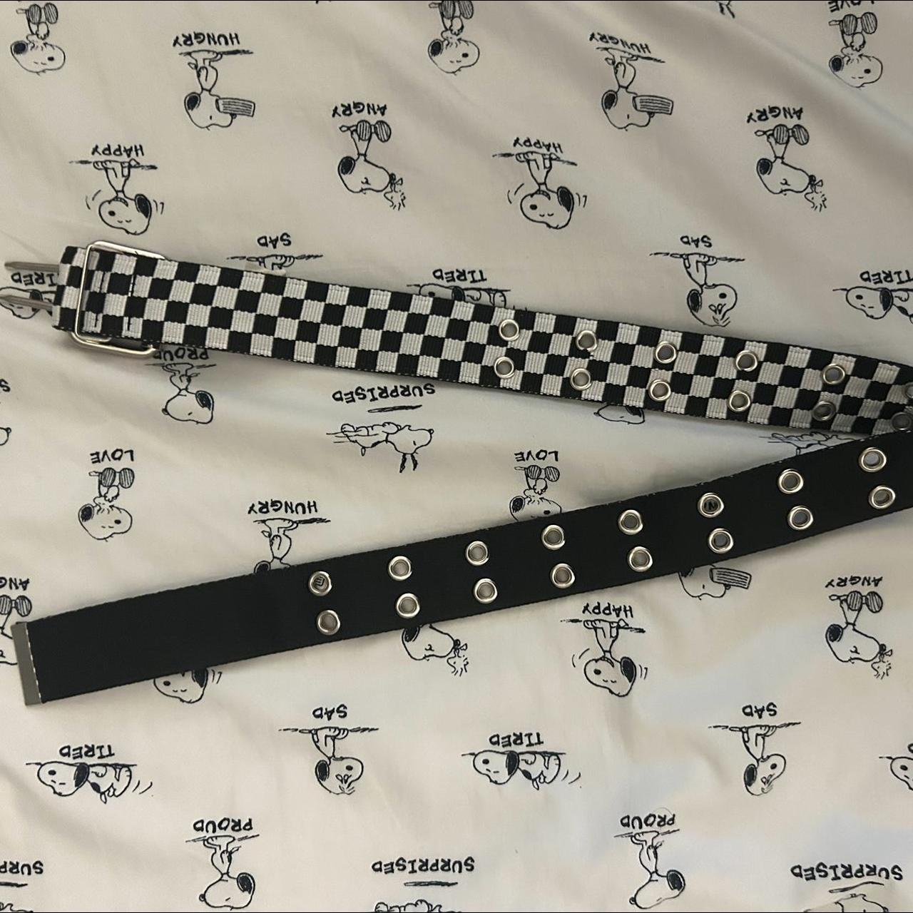 Checkered belt, Labeled size XS - Depop