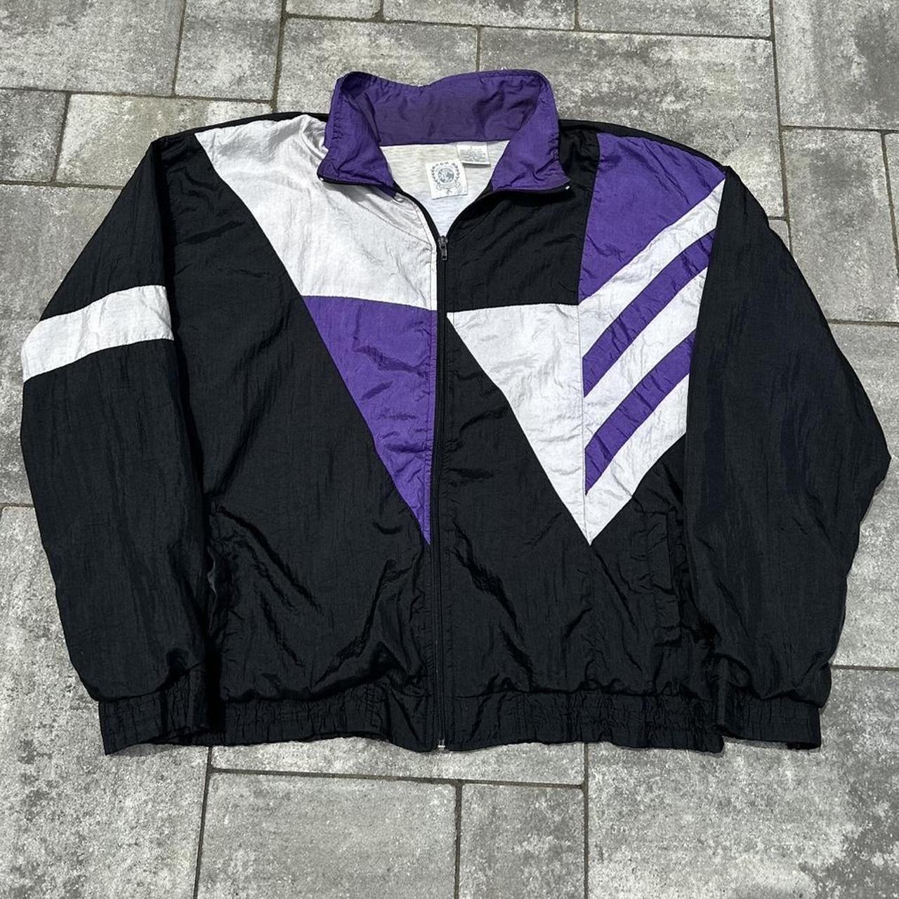 90’s Colorblocked Windbreaker Jacket Super nice... | Depop
