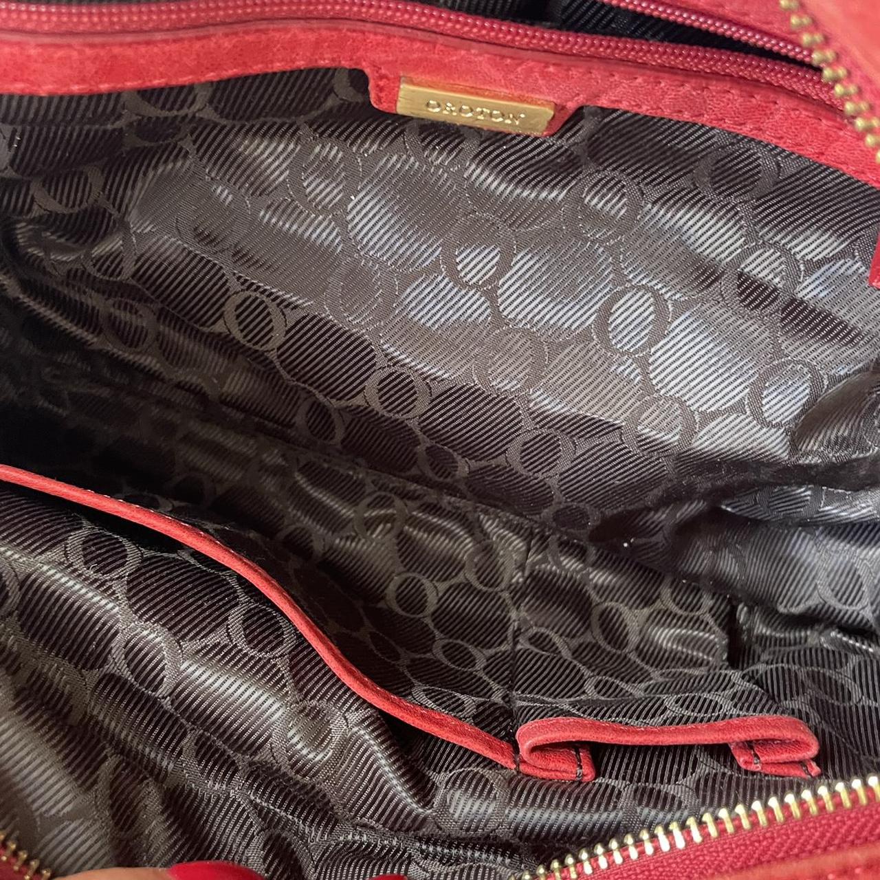 Vintage Oroton Red Leather handbag Gorgeous soft red... - Depop