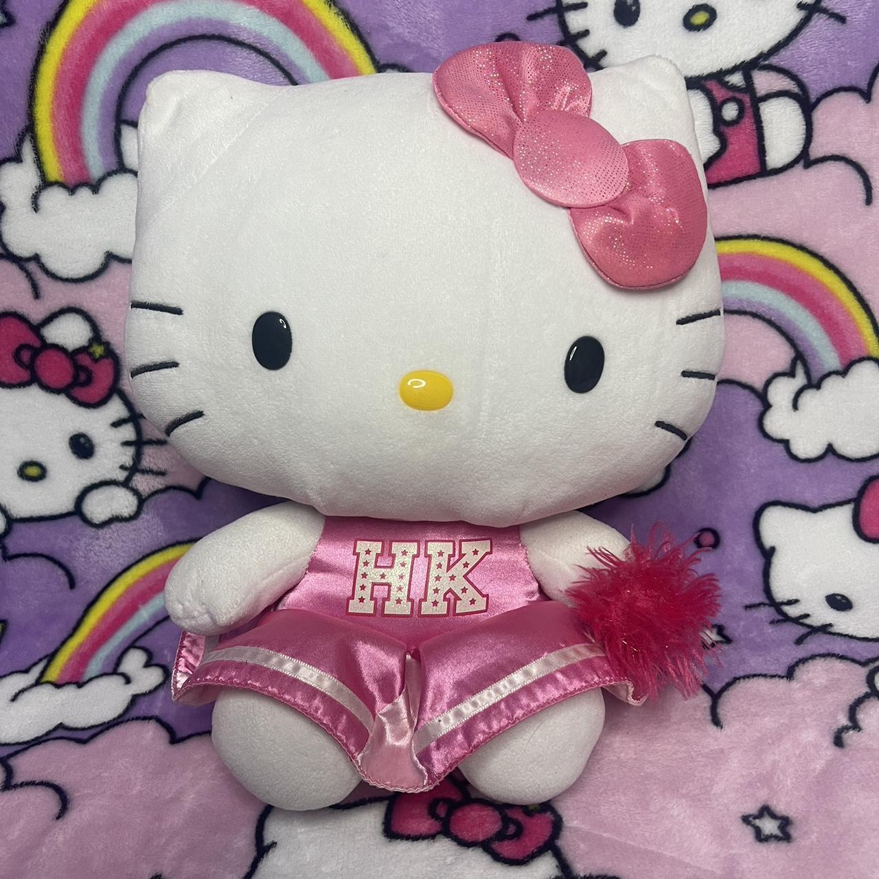 Hello Kitty Sanrio pink cheerleader/cheerleading... | Depop
