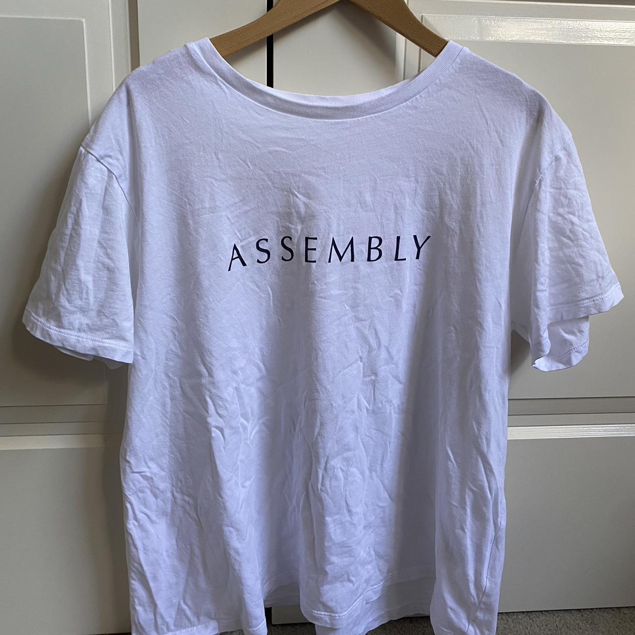 assembly label basic tshirt never worn size 8 can... - Depop