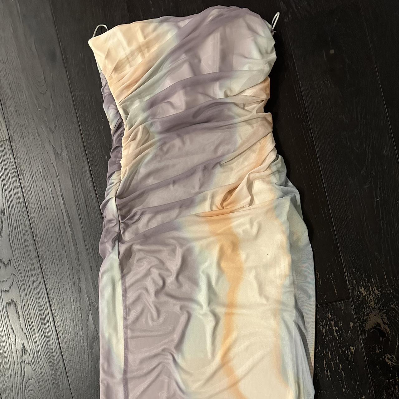 Zara Sleeveless Tube Dress Never Worn Size L Zara Depop