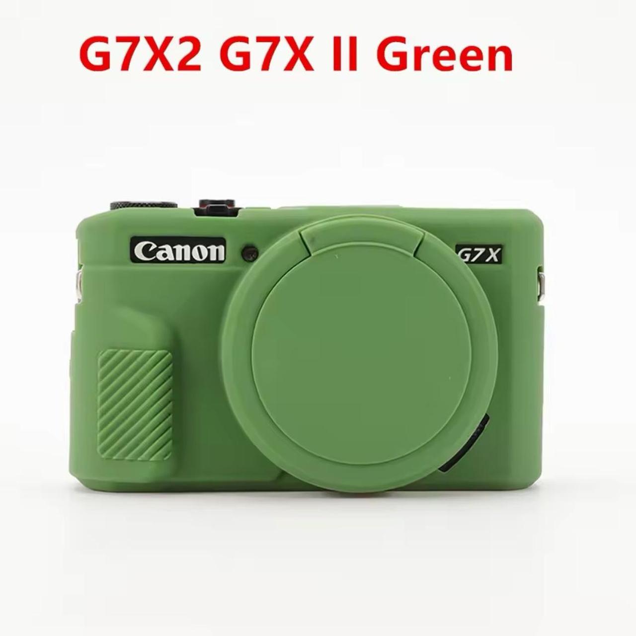 Canon G7X green camera case - Depop