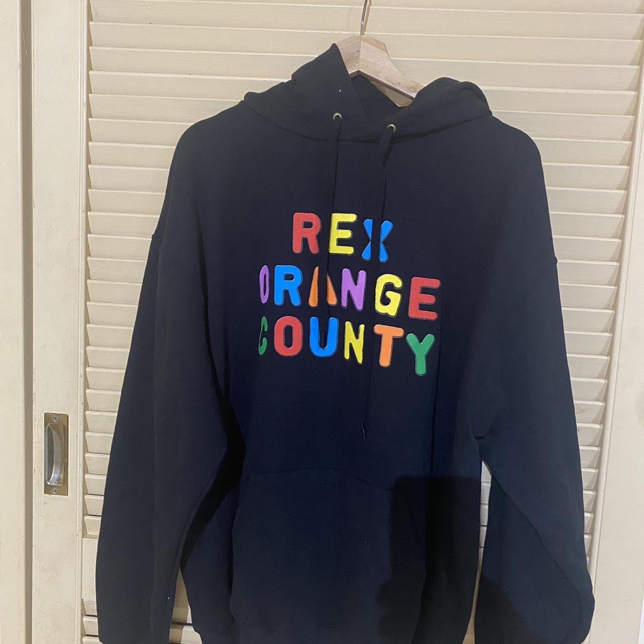 REX ORANGE COUNTY HOODIE ONLINE WEB DROP NEVER WORN,... - Depop
