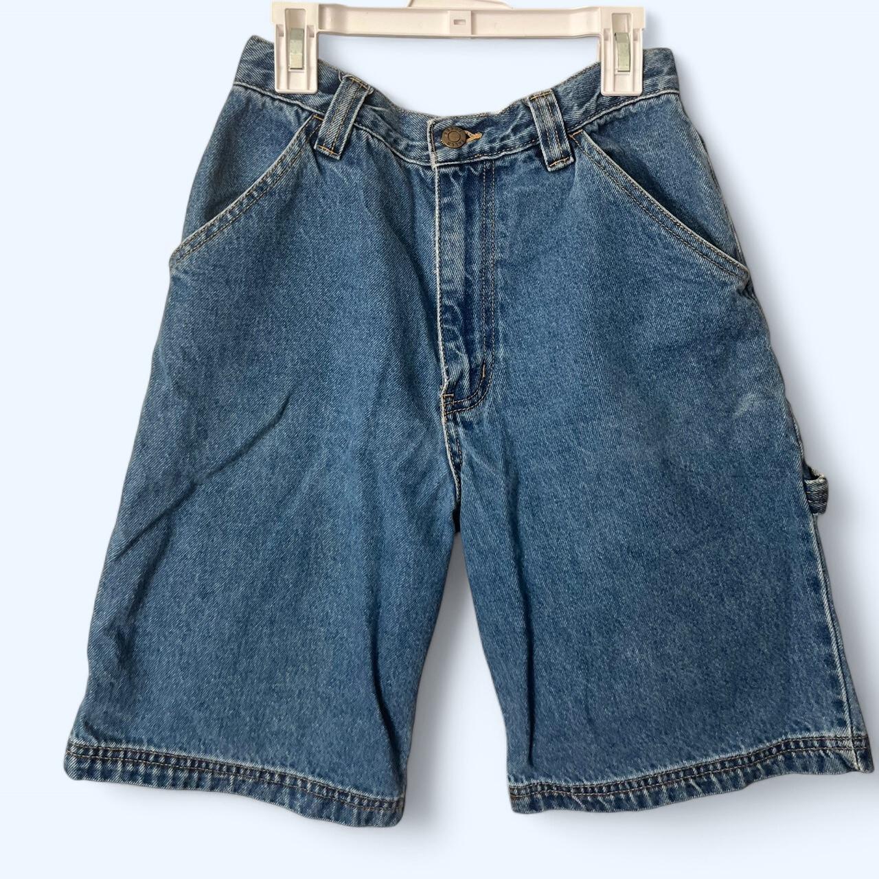Vintage jorts with cargo pockets! -size youth 14 ->... | Depop