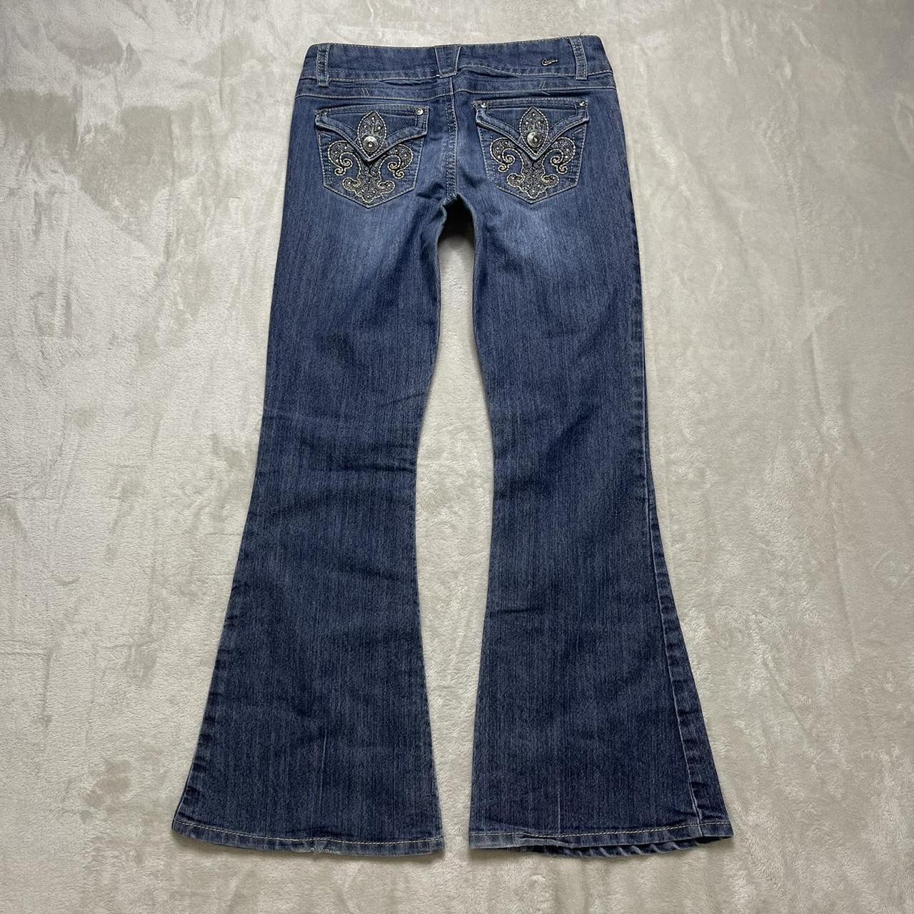 Vintage candies flared Mcbling jeans Perfect flare... - Depop