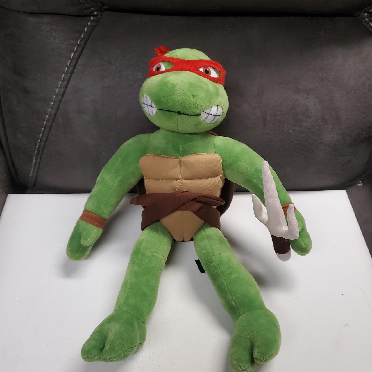 Plush Raphael Teenage Mutant Ninja Turtle Figure -... - Depop
