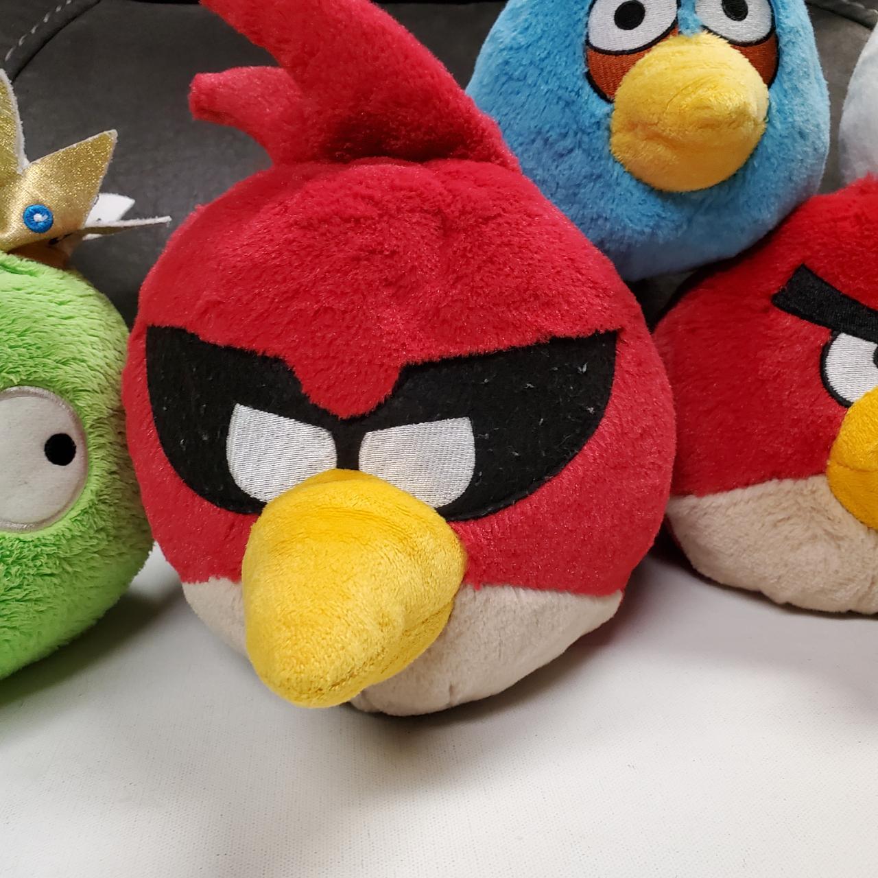 Plush Angry Birds Stuffed Animals - Lot of 6. ... - Depop
