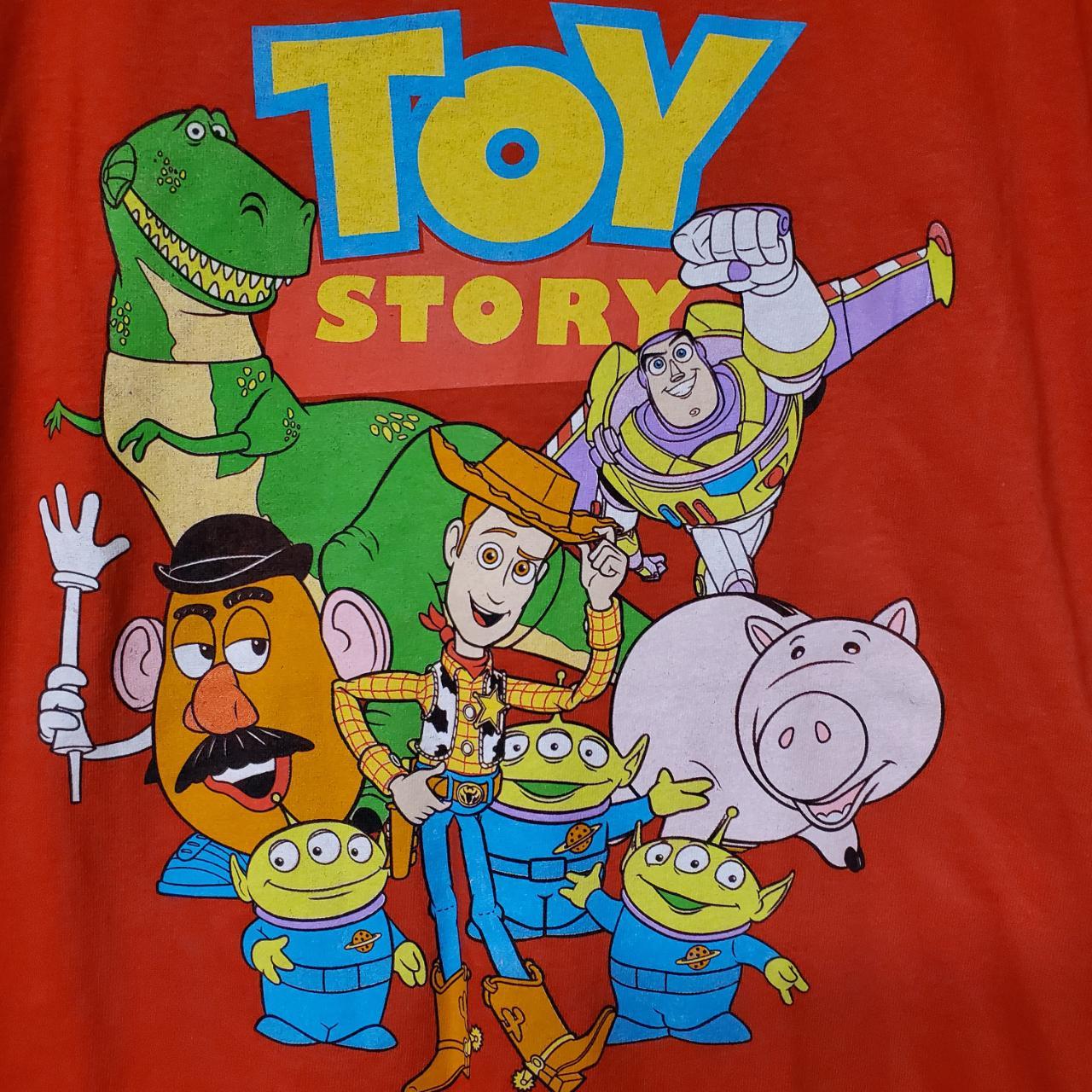 Great looking Toy Story red t-shirt - kids size... - Depop