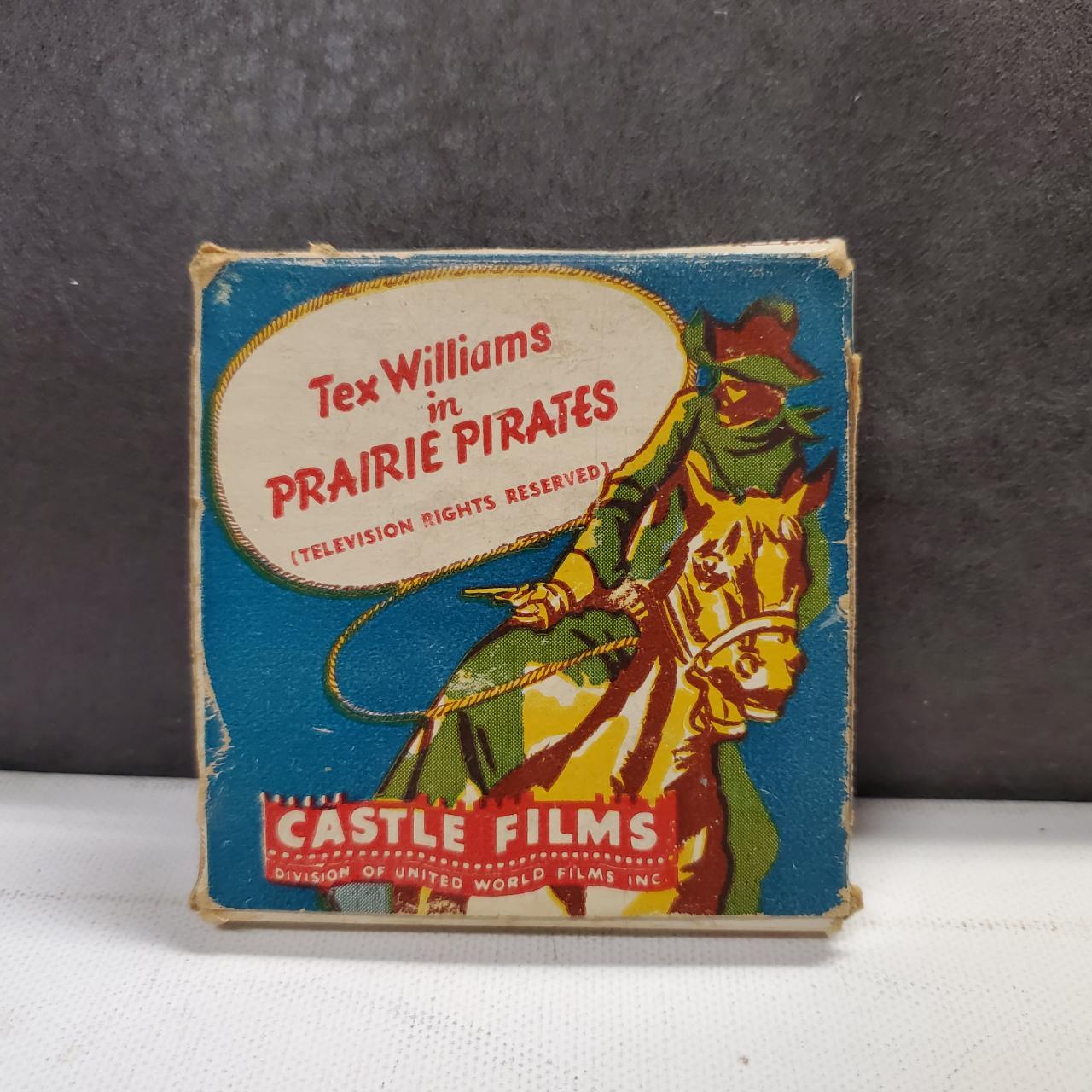 Film - Tex Williams in Prairie Pirates - 8mm Castle... - Depop