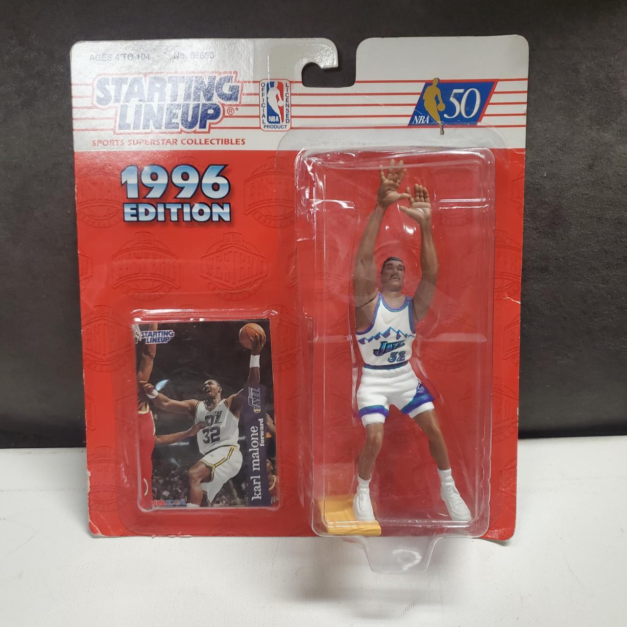Action Figure - Starting Lineup - Karl Malone - Utah... - Depop