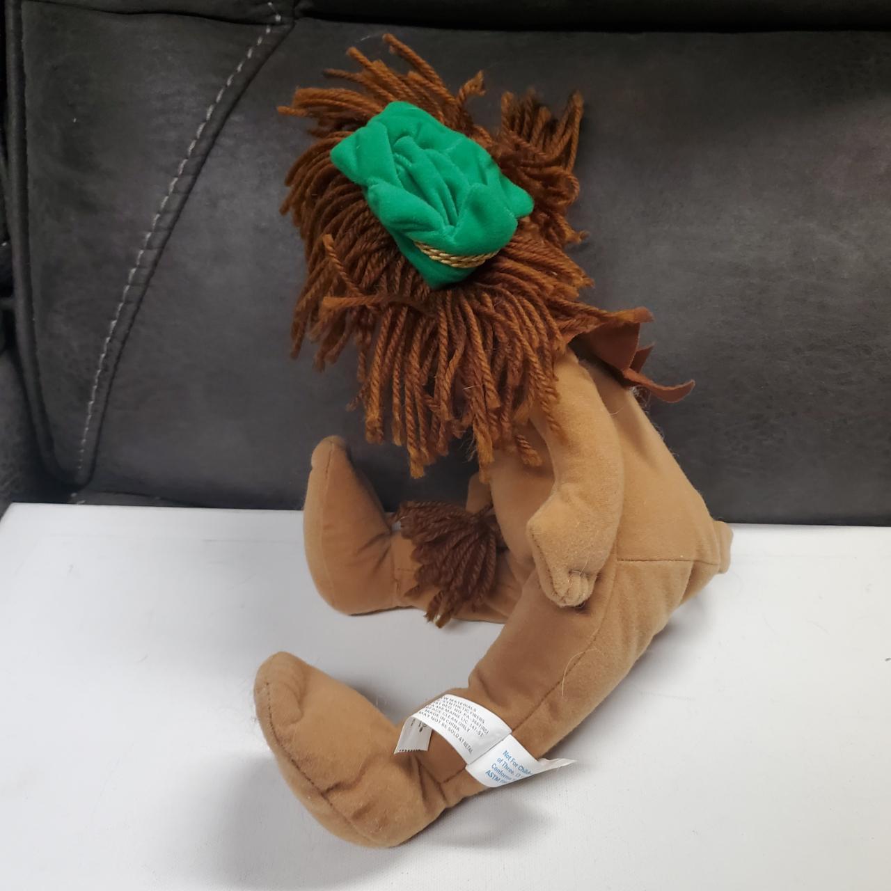 Plush Cowardly Lion from Wizard of Oz - 12 in Tall... - Depop